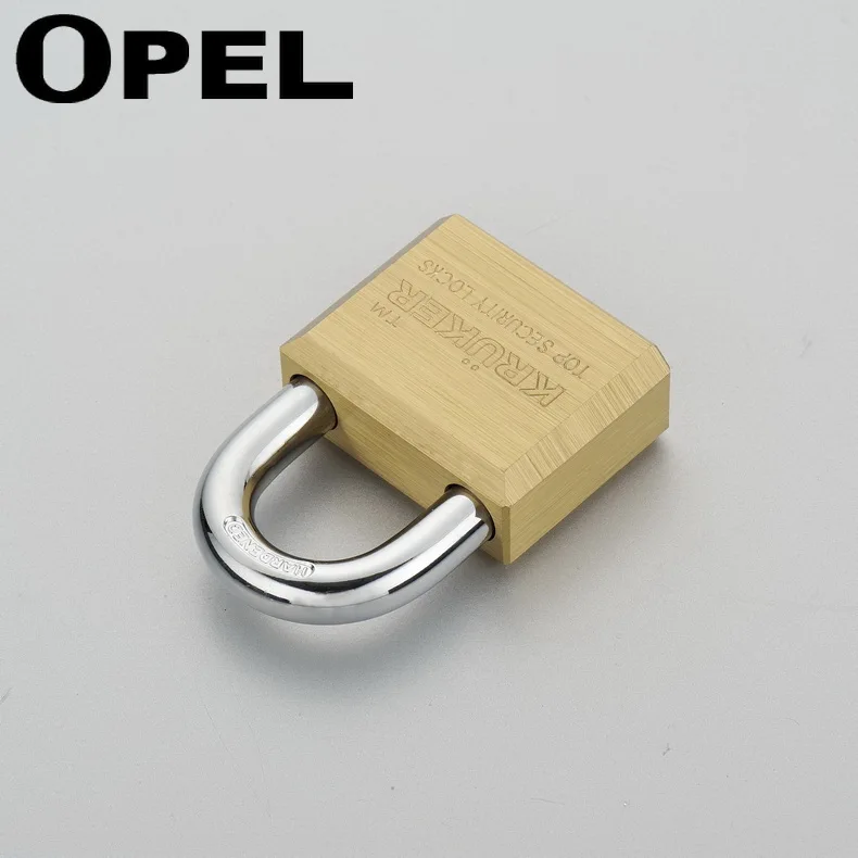 Opel Anti Rust Top Security Square Brass Uncuttable Rekeyable Solex ...