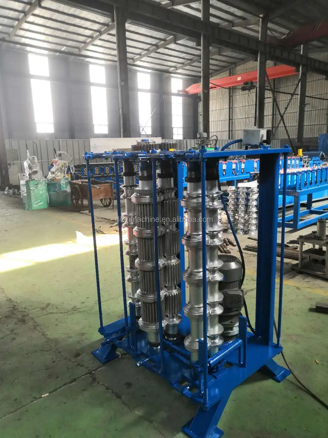 Horizontal Hydraulic Arc Bed Roll Forming Machines With Fast Speed For ...