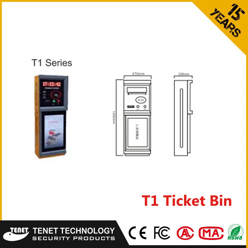 Smart Parking System - Access Control & RFID Ticket Box