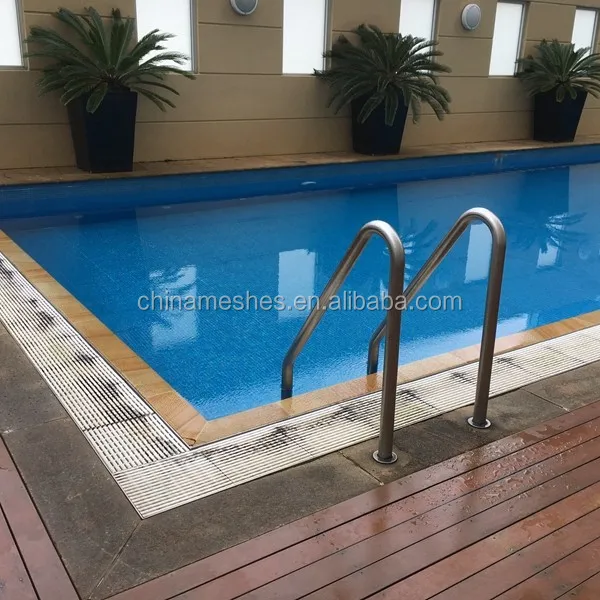 Swimming Pool Linear Stainless Steel Floor Drain - SD-0075