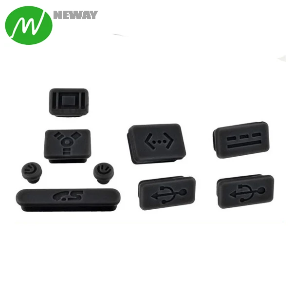Dustproof Rubber USB Port Plug Covers - Durable & Versatile