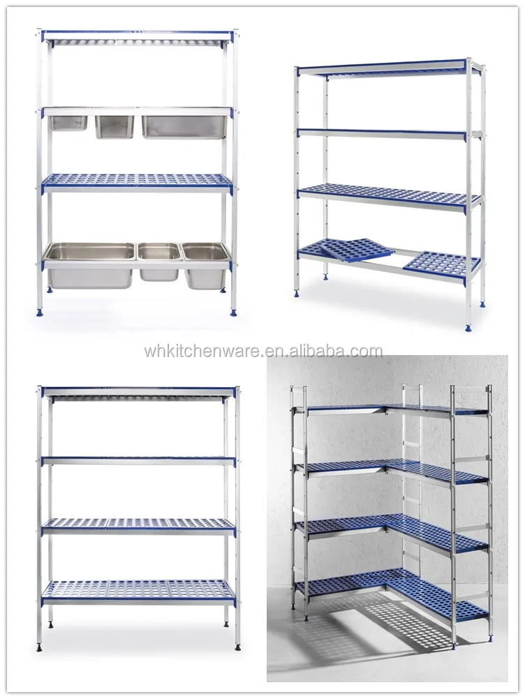 Restaurant Hotel Equipment 4 Adjustable Kitchen Ware Shelf/commercial ...