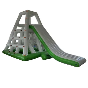 Pyramid Swimming Pool Water Slide With Climbing Inflatable Pool Toy ...