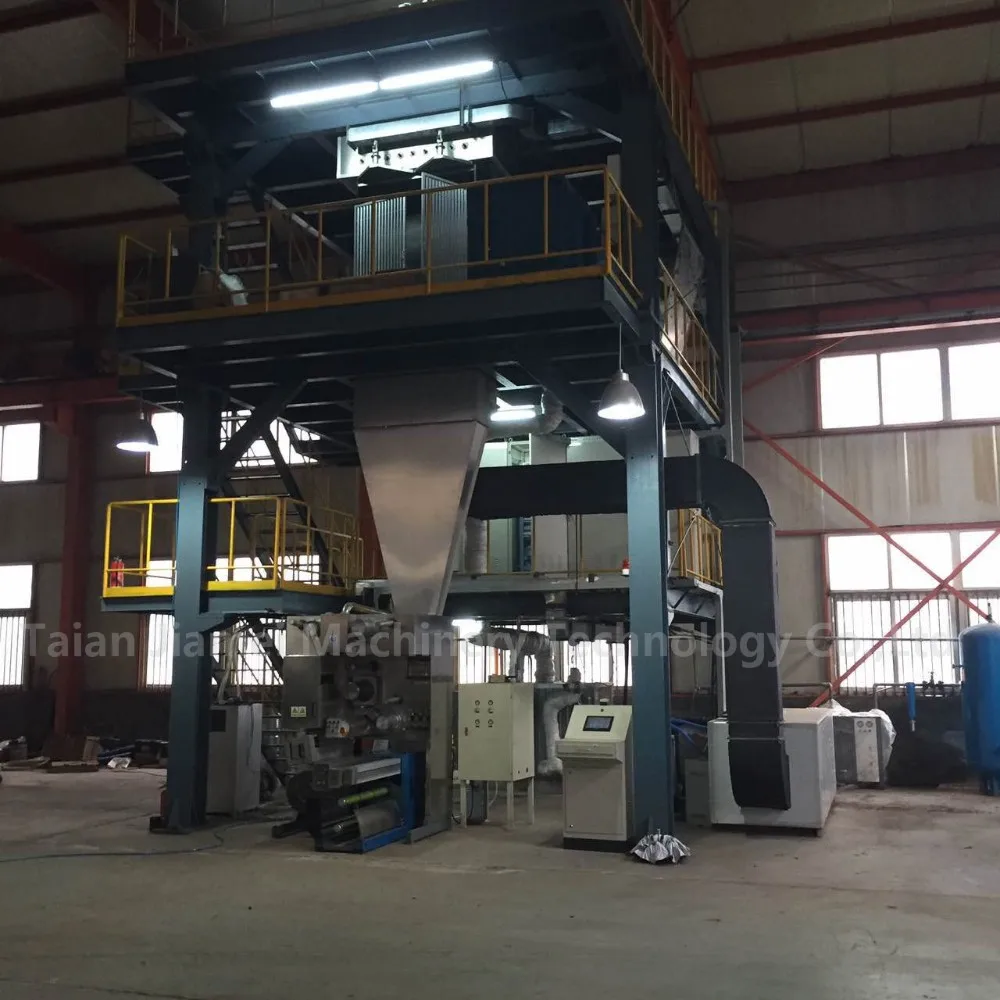 Triple Color Bcf Pp/pet/pa6 Yarn Carpet Yarn Making Machine With ...