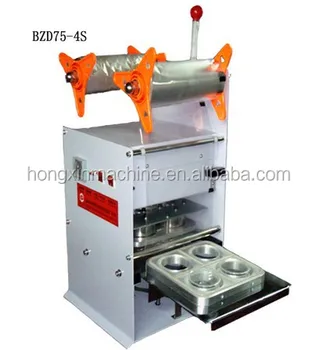 Small Automatic Plastic Paper Cup Sealing Machine - Buy Plastic Cup ...