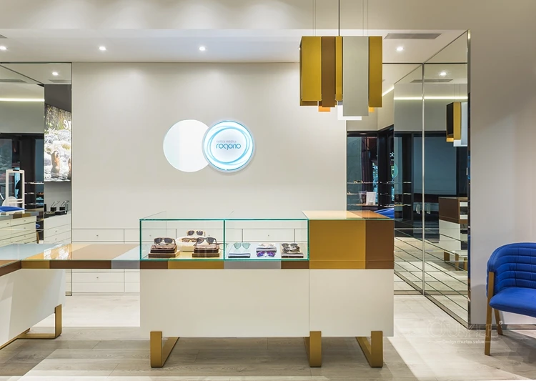 New Hot Original Modern Wooden Glass Top Shop Counter Design Tempered ...