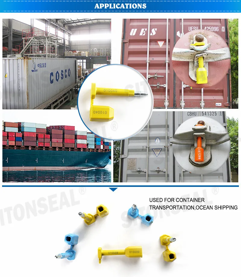 Iso Container Door Security Bolt Seal - Buy Bolt Seal,Iso Security Bolt ...