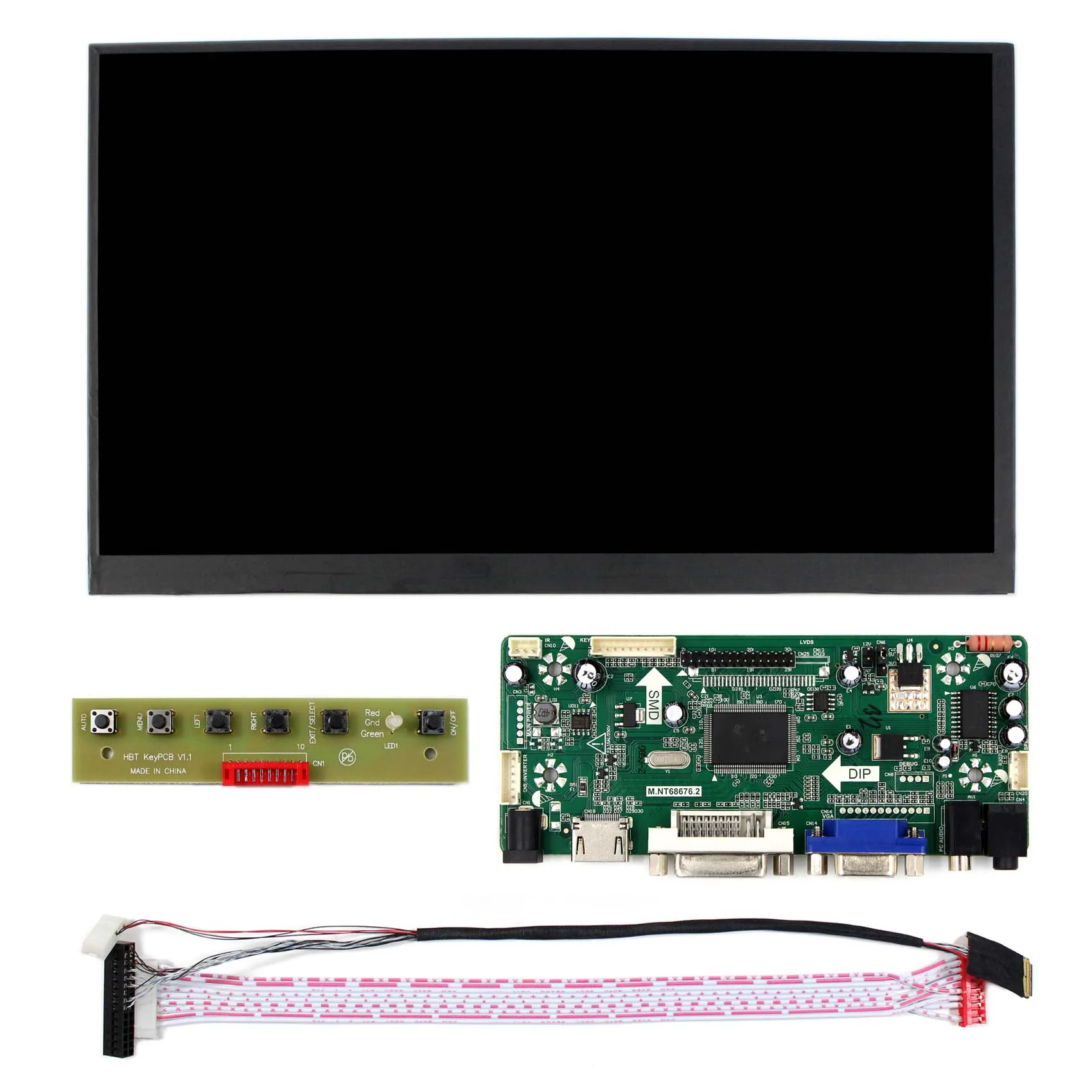10.6" 1366x768 Laptop Screen Ltl106al01-001 With Controller Board ...