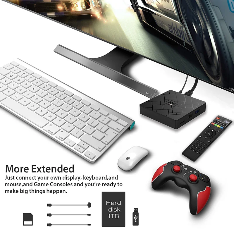 Android 8.1 Smart Tv Box Rk3328 4g Ram 32g Rom Receiver 4k 2160p Wifi ...