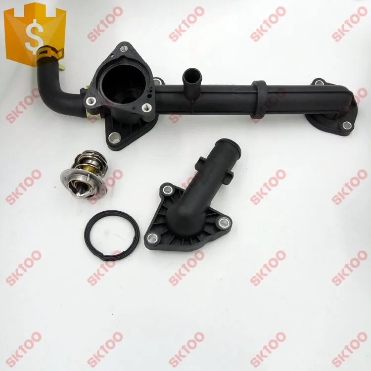 منظم الحرارة البلاستيكي Oem 25600-02566,ذو حافة مائية لسيارات هيونداي ...