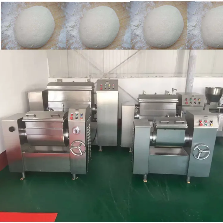 Commercial Automatic Bread Baking Equipment Vacuum Pizza Dough Mixer ...