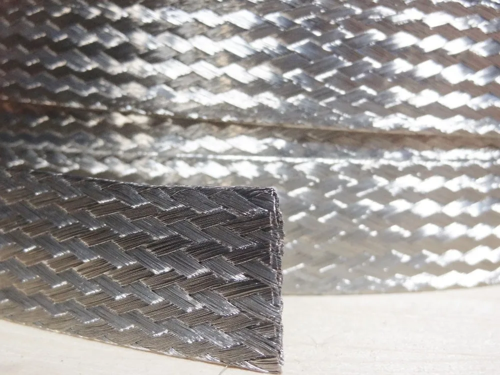 BRIDGOLD AWG36 Tinned Copper Braid Grounding Strap 25mm2 - OEM