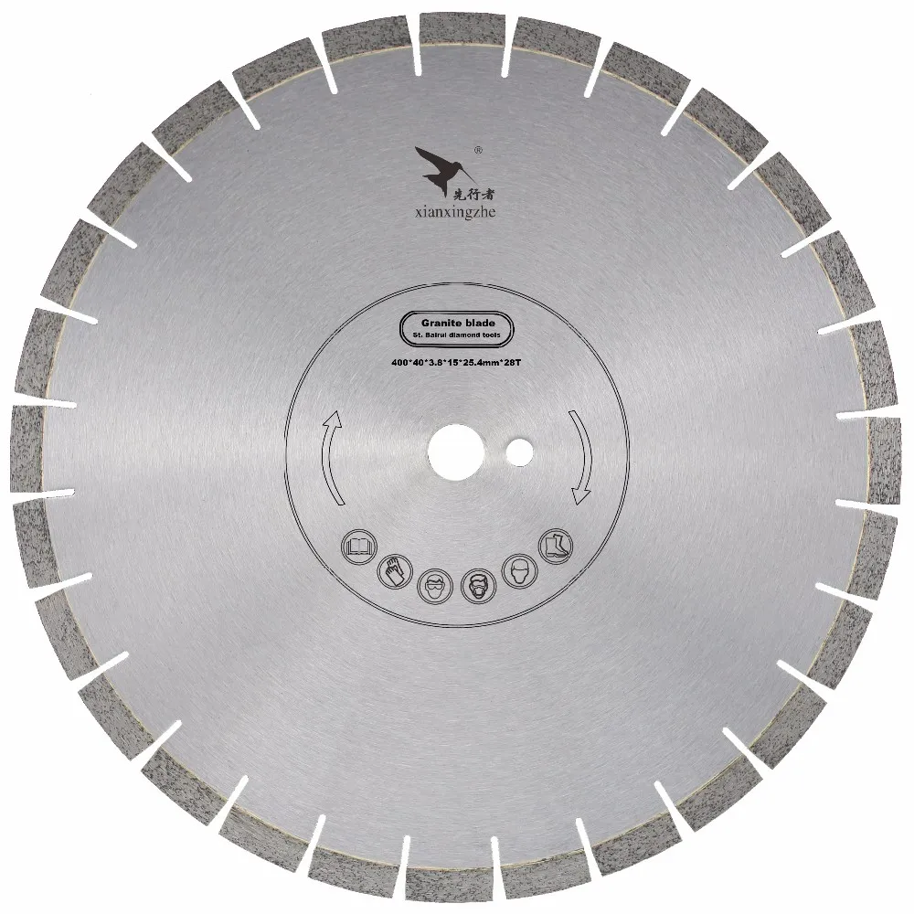 Fast Cutting 350/400/450/500mm Silent Diamond Marble Cutter Saw Blade ...
