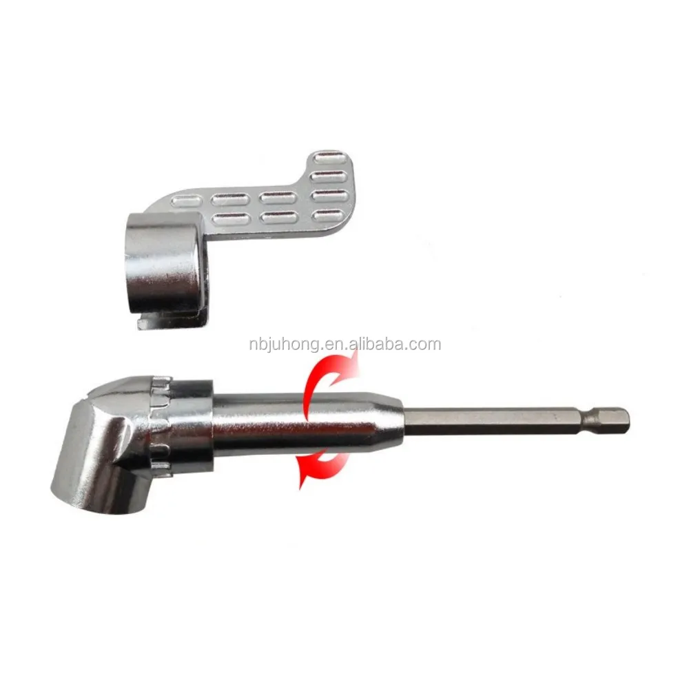 105 Degree Right Angle Head Screwdriver Extension 1/4 Hex Shank Angle ...