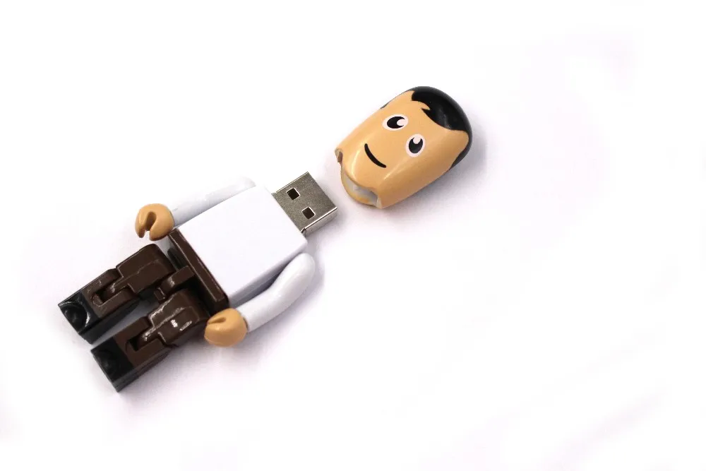 3D PVC Rubber Custom Made USB Flash Drive - Helicopter Shaped