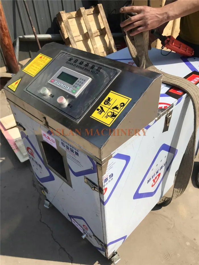 Carp Fish Killing Gutting Machine/automatic Salmon Fish Gut Removing ...