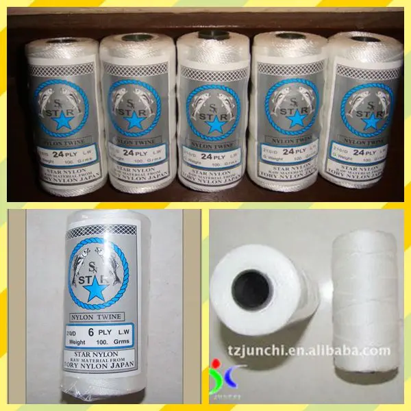 210D/15 Net Making Twine Nylon Multifilament Fishing Twine