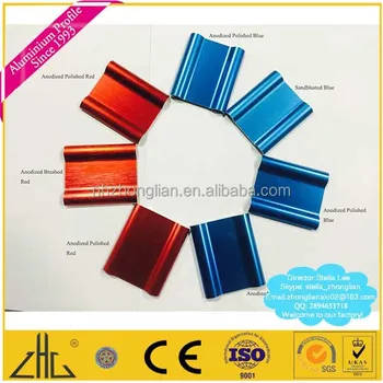 Wow!! Colorful Aluminium Extrusion Anodizing Red,Blue,Yellow/ Anodized ...