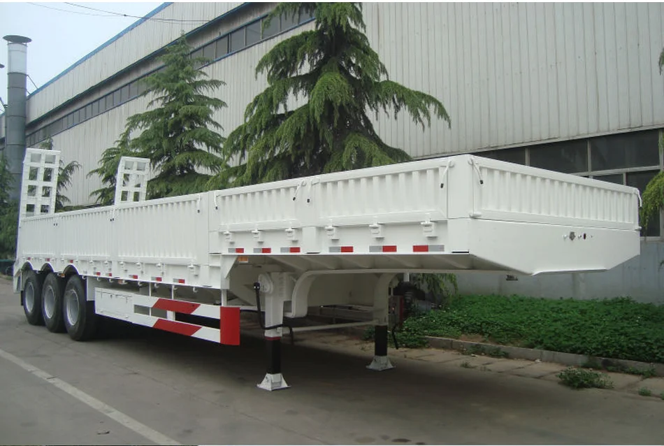 Iso Standard Lowbed Trailer Truck,Cargo Lowboy Semi Trailer Dimensions ...