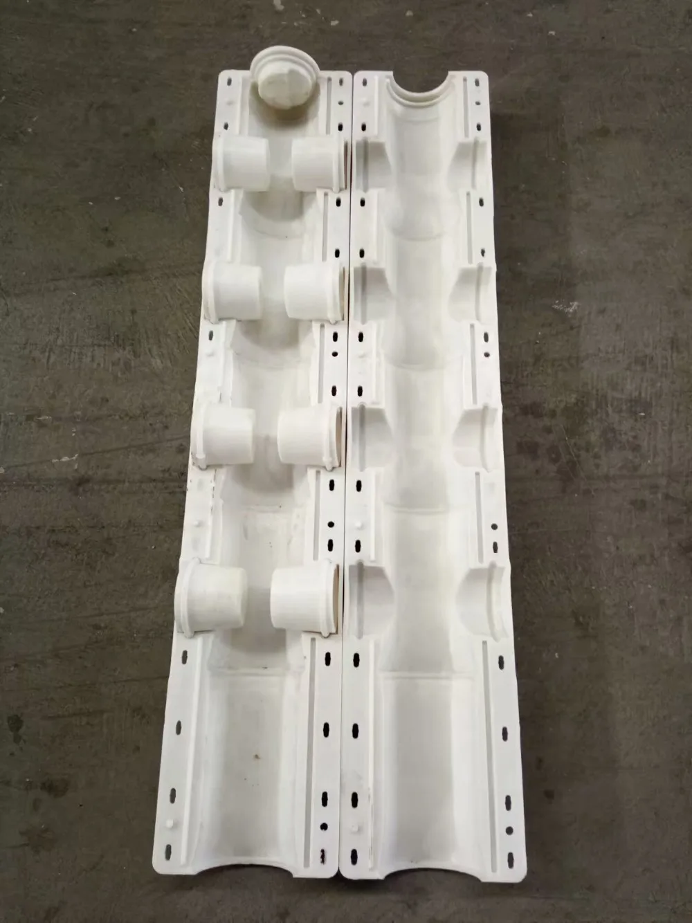 Decorative Concrete Bamboo Shape Fence Post Moulds - Buy Fence Post ...