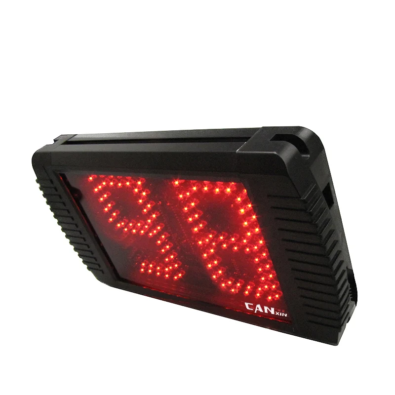 2 Digit Red LED Display Board - Durable & Adjustable Brightness