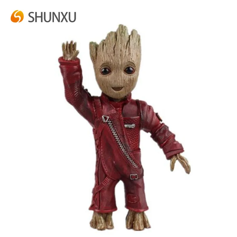 Los nuevos niños de la graduación de la galaxia vol.2 bebé groot figura ...