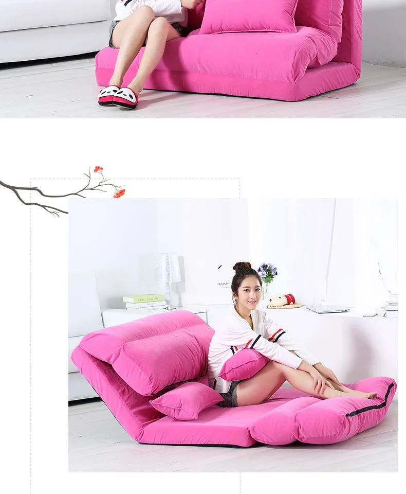 Japanese Multifunction Recliner Seating Folding Floor Chair Tatami Lazy ...