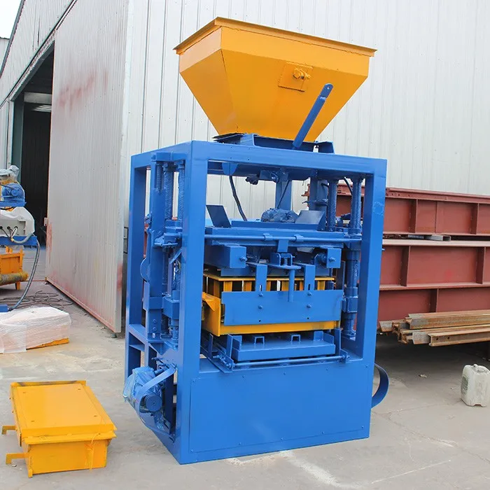 Block Press Machine Qt4-24 Testing Block Making Machine In Sierra - Buy ...