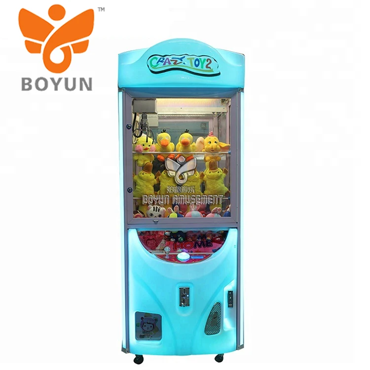 Best Price Crazy Toy 2 Claw Machine Arcade Claw Crane Machine For ...