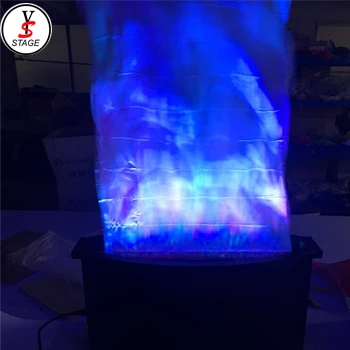Factory Led Electronic Silk Fire Blower Flame Machine Festival ...
