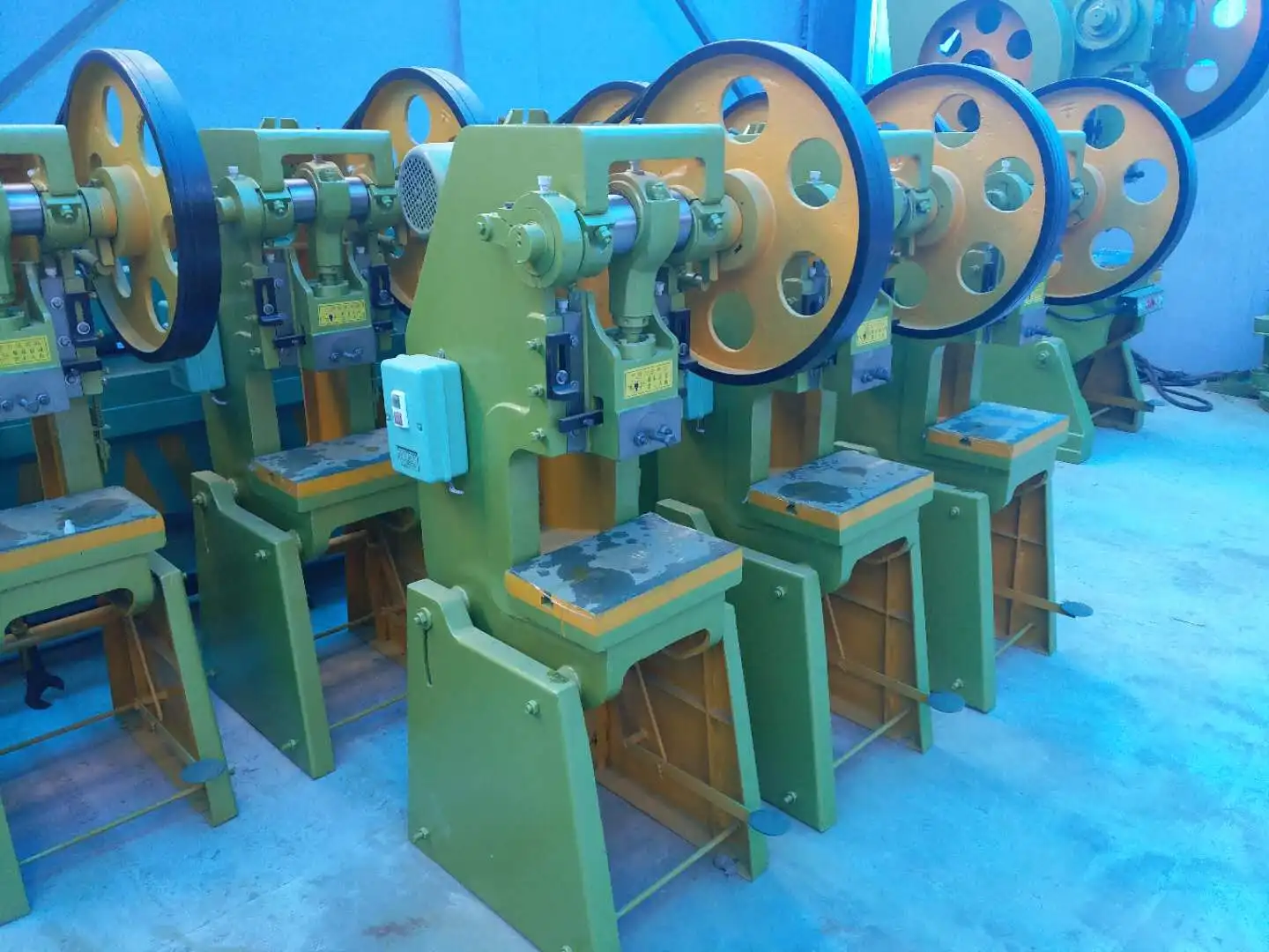 Mechanical Stationary 10 Ton Power Press Machine - Rbqlty