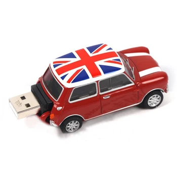 Plastic Super Mini Car Usb Key Flash Memory Stick With Customized Logo ...