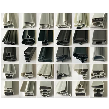 Freezer Magnet Rubber Strip Fridge Plastic Seal Profile Refrigerator ...