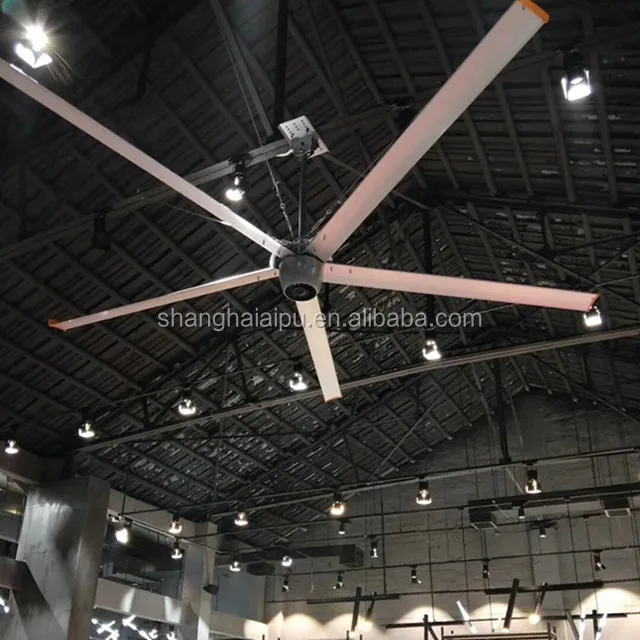 14ft Bldc Motor Dc Brushless Drive Hvls Industrial Ceiling Fan - Buy ...