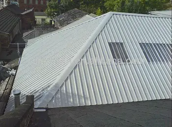 White 430mm Aluminum Roofing Sheet/color Aluminum Clip Lock Roofing ...