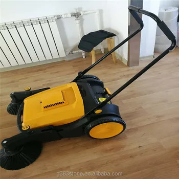 Mechanical Hand Push Floor Cleaning Road Sweeper Manual Sweeper For ...