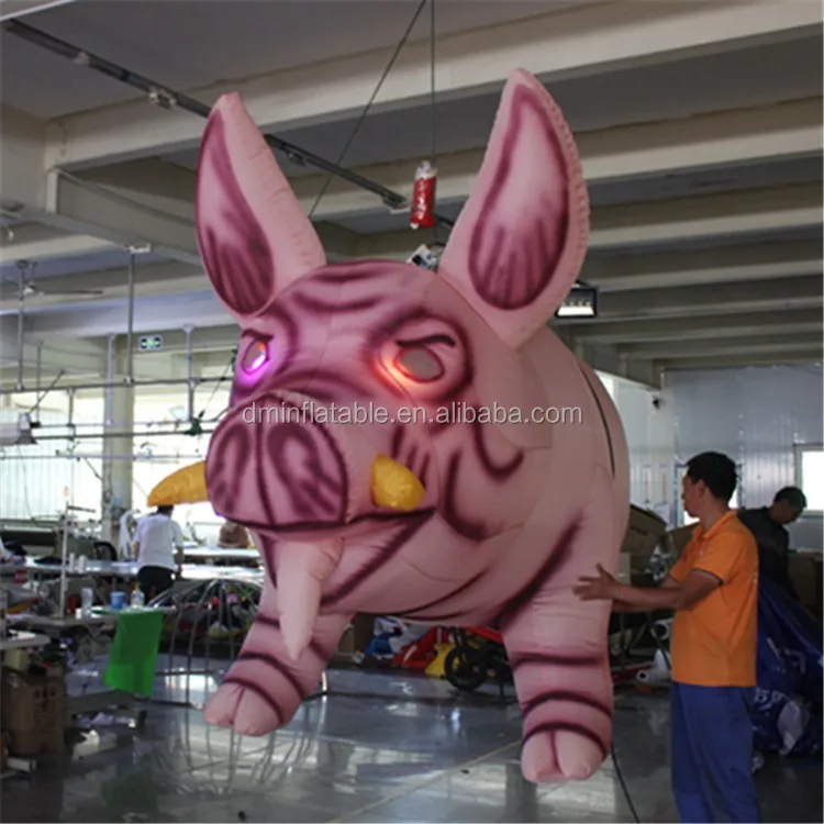 Giant Vivid Outdoor Pink Wild Boar/pig Animal Model Inflatable - Buy ...