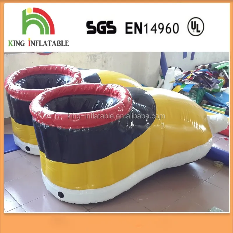 Giant Inflatable Running Shoes Walking Race Sports Shoes For Sport Game ...