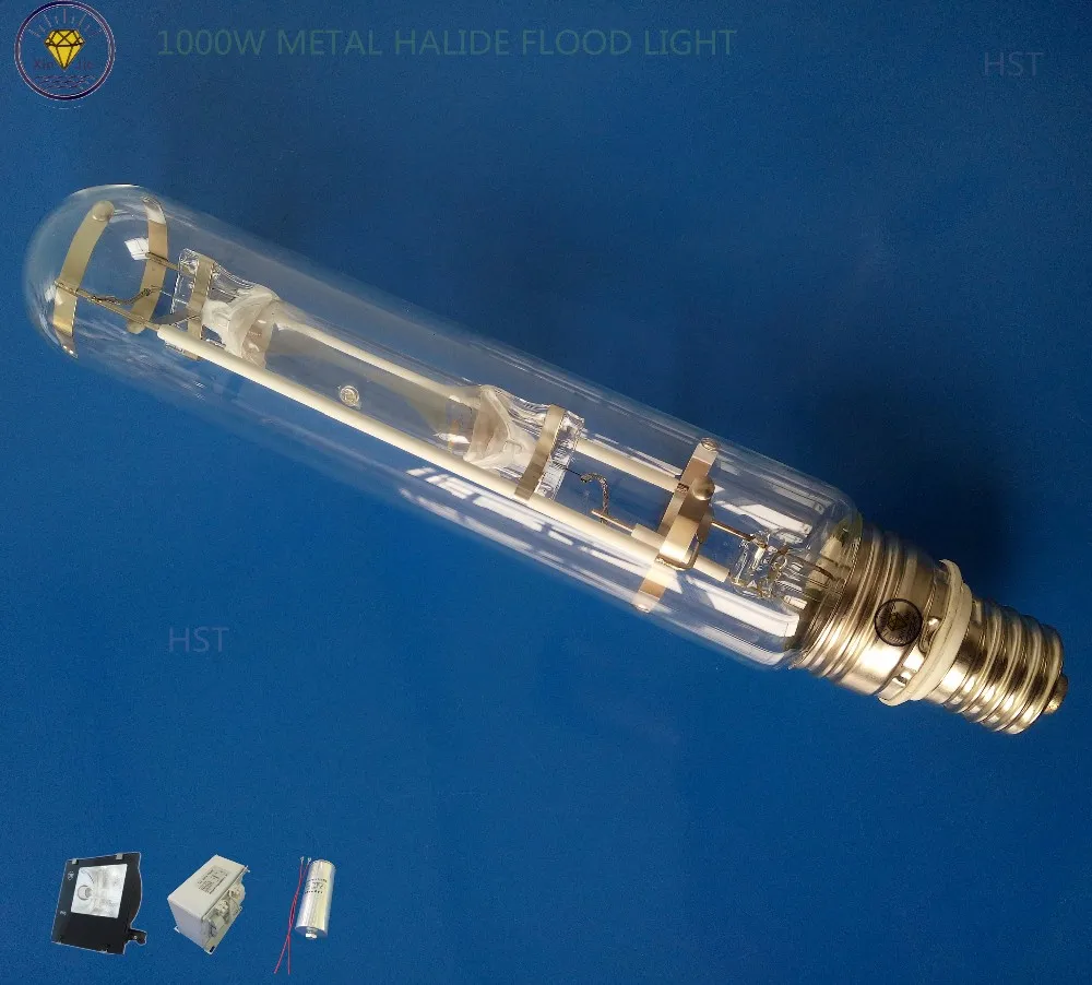 Tubular 1000w 1500w 2000w 2500w Metal Halide Lamp Outdoor Usage Flood ...