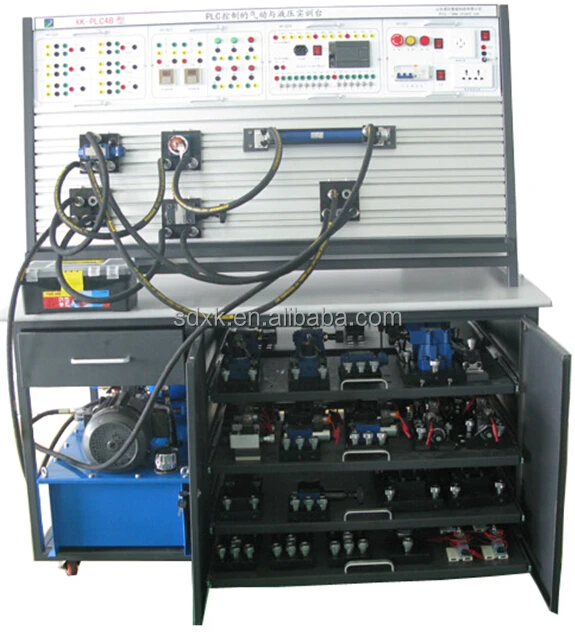 XK-QDYY1A - PLC Control Double Side Pneumatic & Hydraulic Training ...