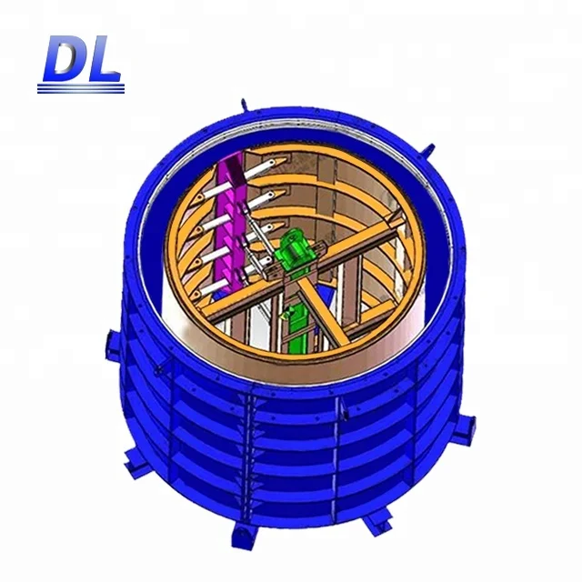 Wet Casting Precast Manual Concrete Pipe Forms Mould