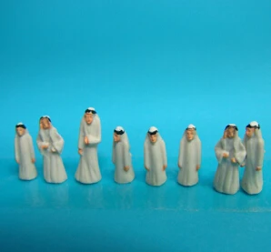 1:50 1:75 1:100 1:150 1:200 Scale Miniature Plastic Model Arabs Figures ...