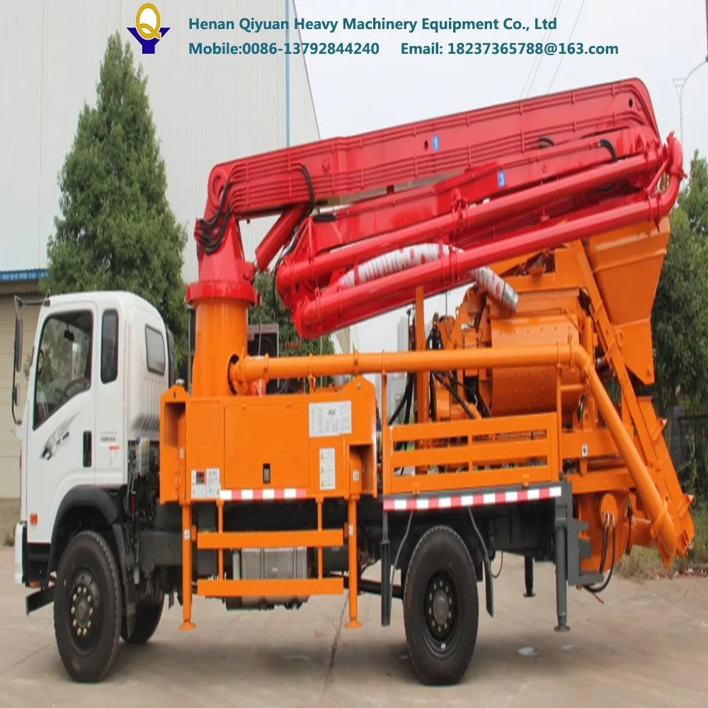 2018 Official Concrete Placer Boom Concrete Pump Hb48 Concrete Boom ...