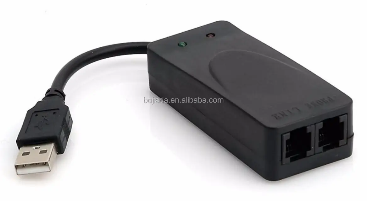 Usb 56k V.92/v.90 External Dial Up Port Dual Voice Data Fax Modem For ...