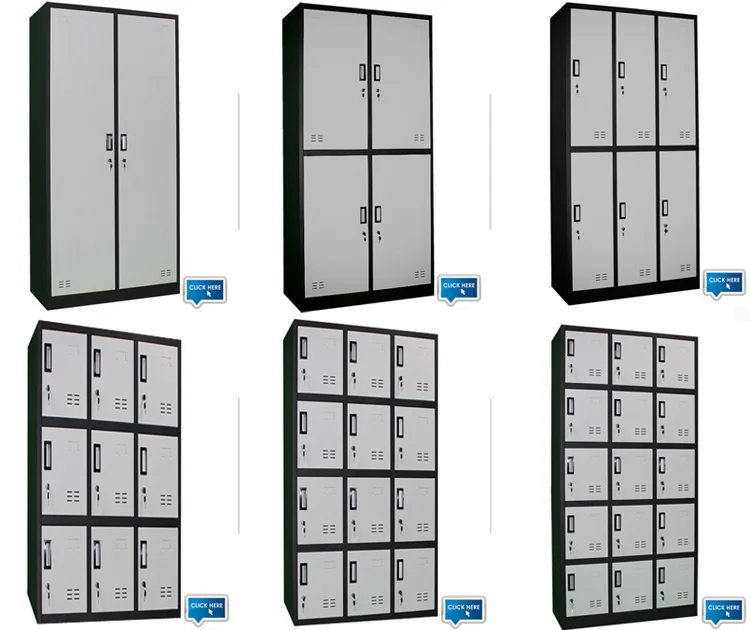 Modern Simple Design Single Door Locker Metal Steel Wardrobe In Student ...