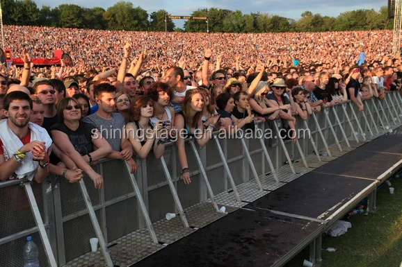 With Service Gate Concert Crowd Crush Steel Barrier/aluminum Crowd ...