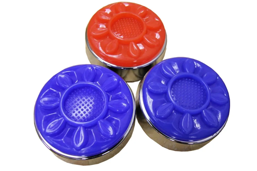 CNC Turned Color Anodized Aluminum Steel Brass Pucks