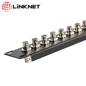 Linknet 19"2u Bnc Connector Patch Panel With 32 Pcs Bnc Connector ...