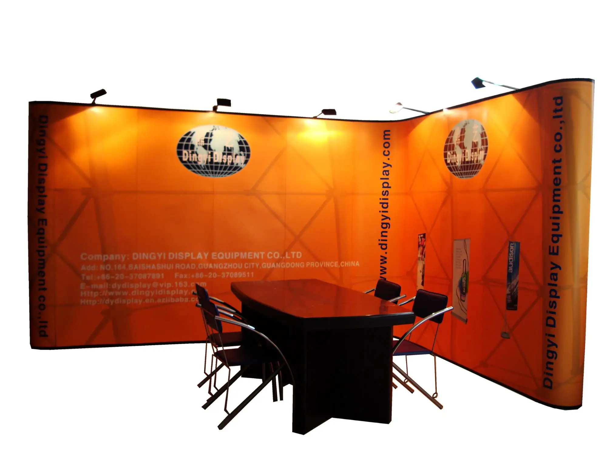Customized L Shape Backdrop Pop up Display - Versatile & Durable