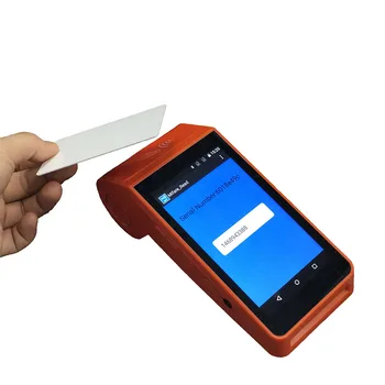 Portable Handheld Android Pos Tablet Nfc Magnetic Smart Card Reader ...